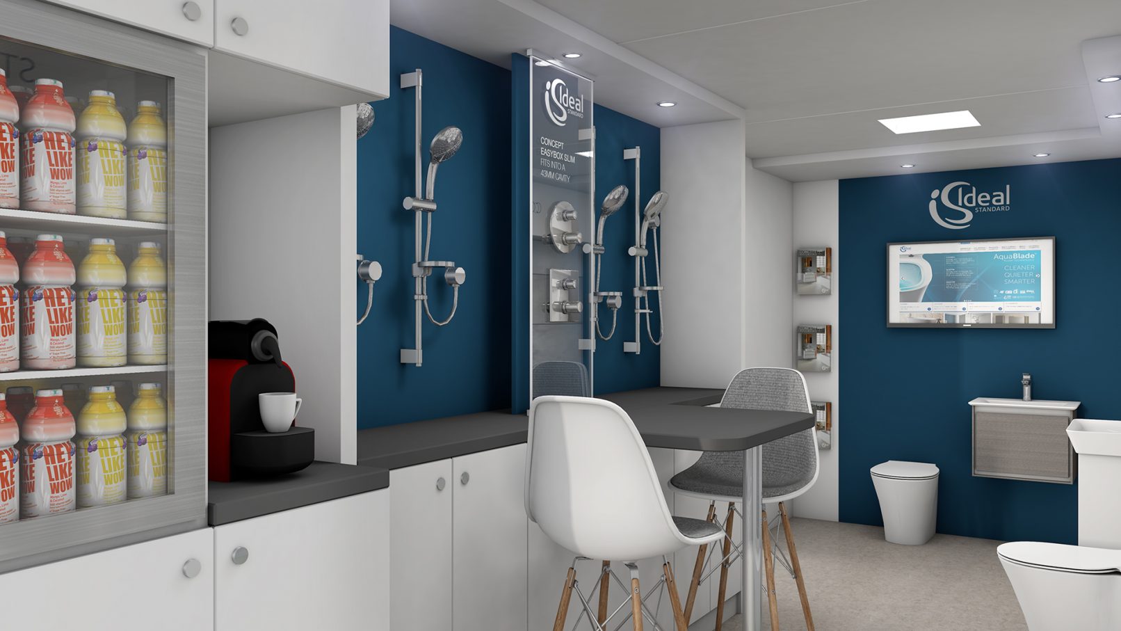 Ideal Standard Mobile Showroom - HU3D Mobile Showroom Design