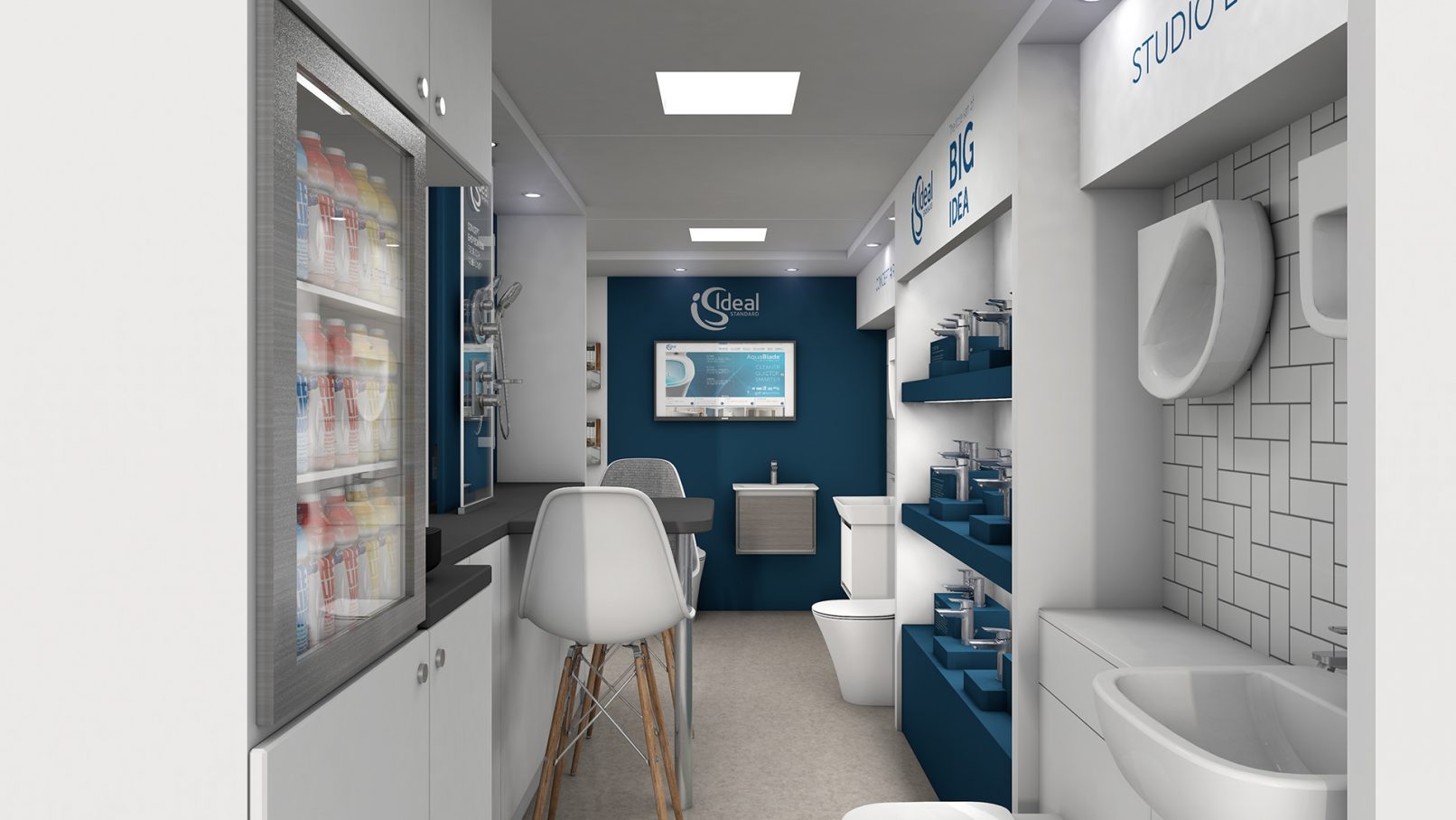 Ideal Standard Mobile Showroom - HU3D Mobile Showroom Design